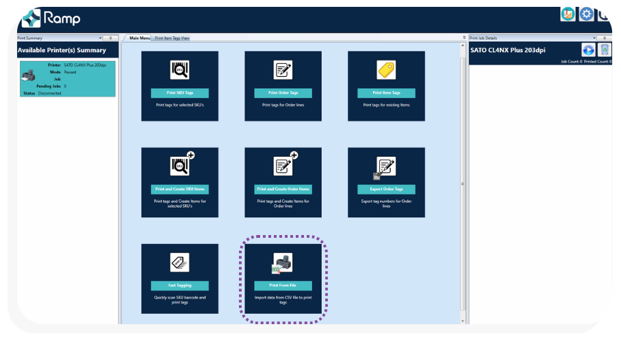 Printing from a File