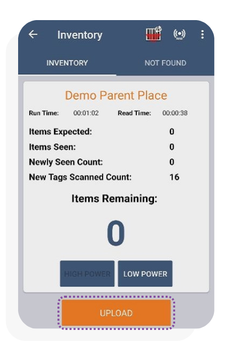 Performing a Stocktake