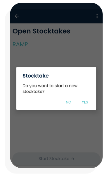 Performing a Stocktake